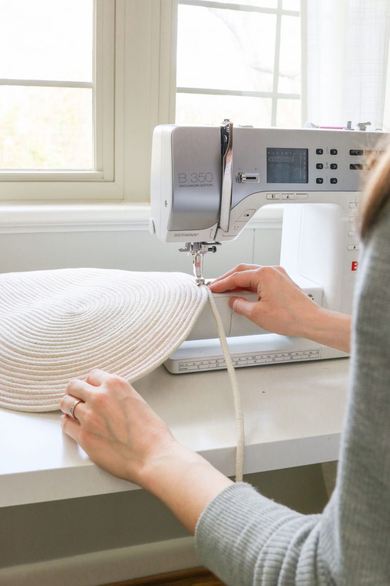 How To Make A DIY Rope Rug | Hello Nest