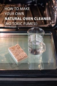 Make Your Own Natural Oven Cleaner | HelloGlow.co