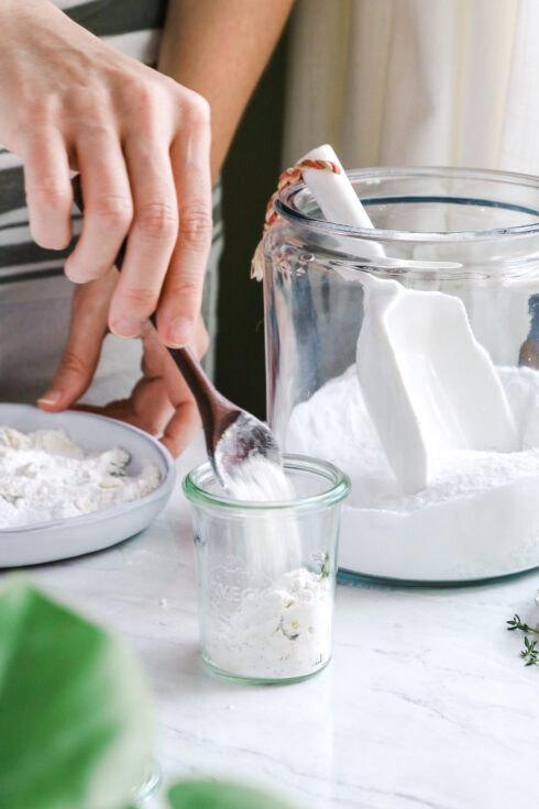 DIY Baking Soda Scouring Powder