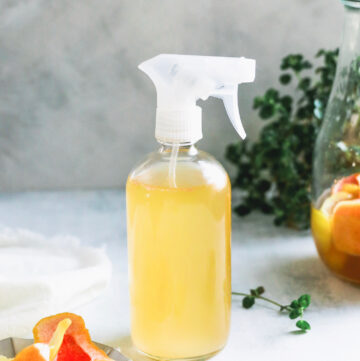 You Can Make this DIY Enzyme Cleaner from Kitchen Scraps | Hello Nest