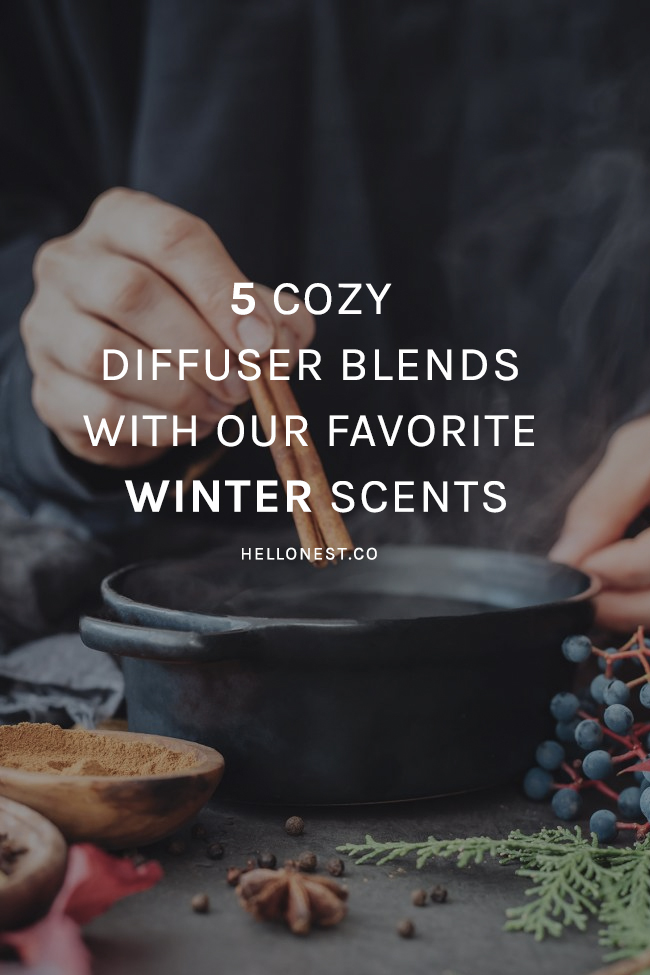 5 Cozy Diffuser Blends With Our Favorite Winter Scents