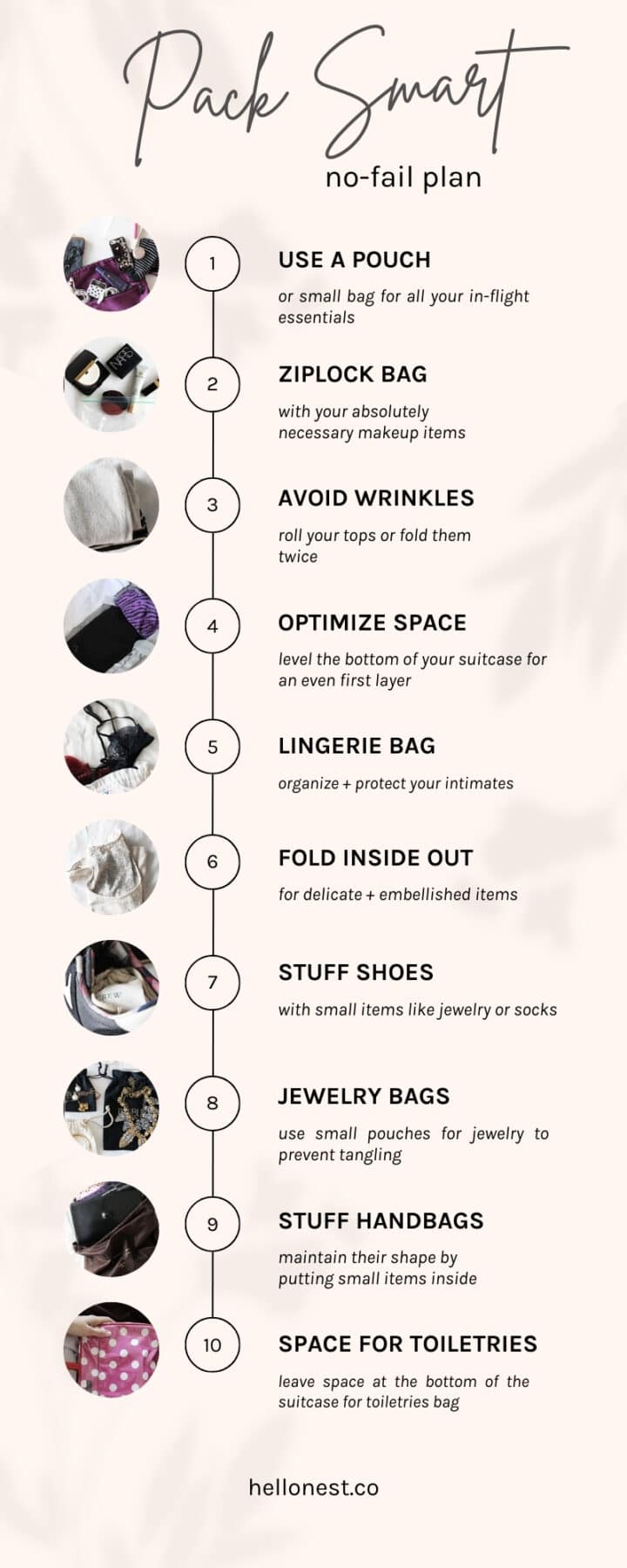 No-Fail Plan: 10 Ways To Pack Smart | Hello Nest