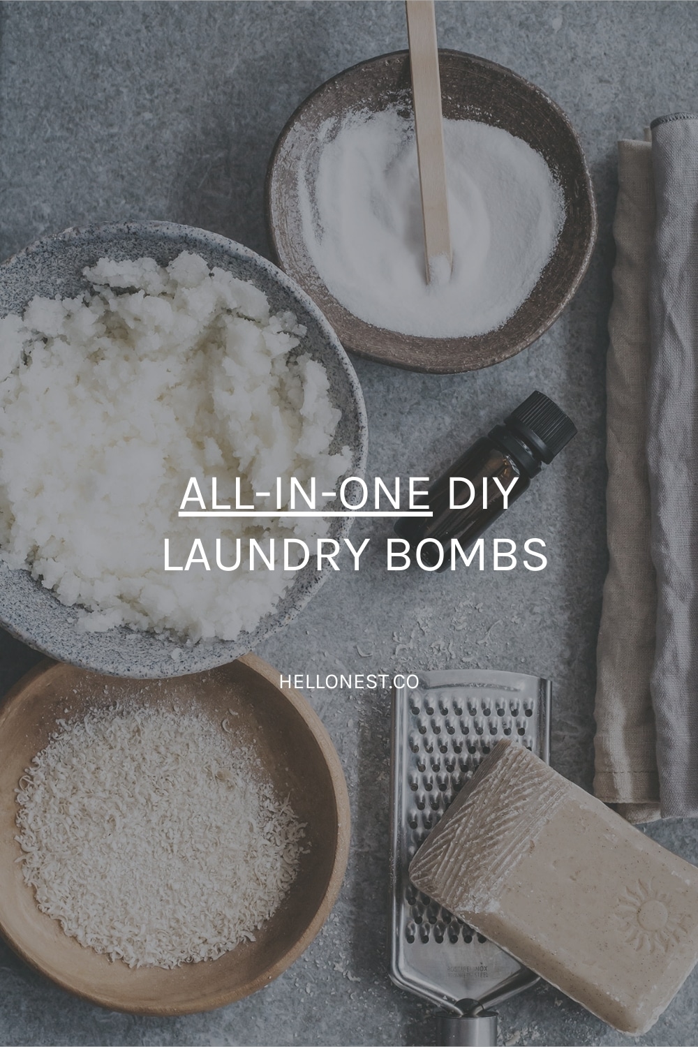 All-In-One DIY Laundry Bombs | Hello Nest