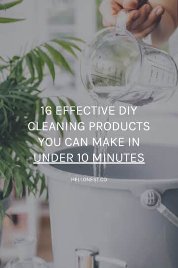 16 Quick DIY Cleaning Products for Your Natural Home | Hello Nest