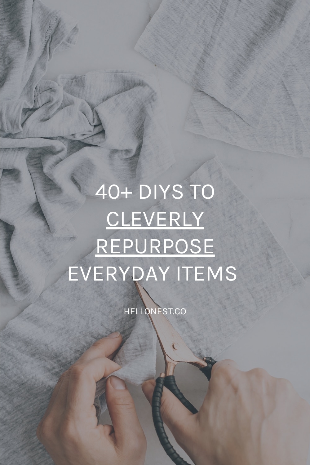 40+ DIYs to Cleverly Repurpose Everyday Items | Hello Nest