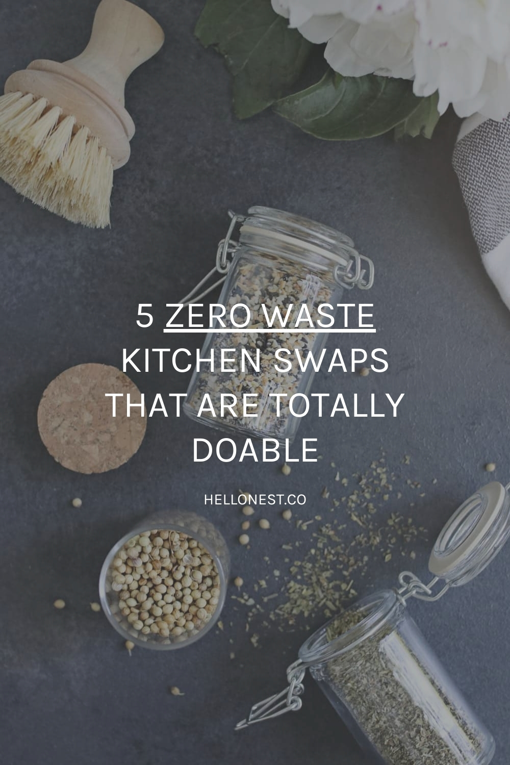 5 Zero Waste Kitchen Swaps That Are Totally Doable | Hello Nest